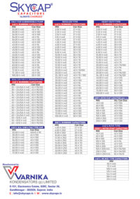 Data Sheet – SKYCAP CAPACITORS
